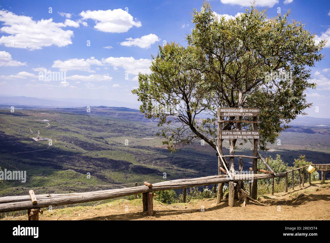 Menengai Crater is a massive shield volcano with one of the biggest ...