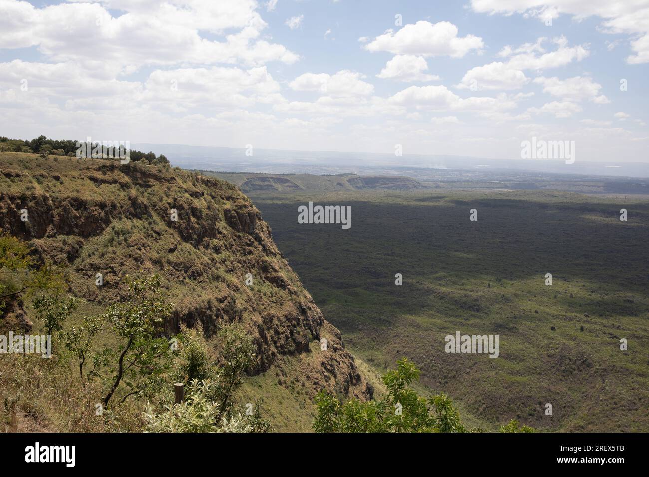 Menengai Crater is a massive shield volcano with one of the biggest ...