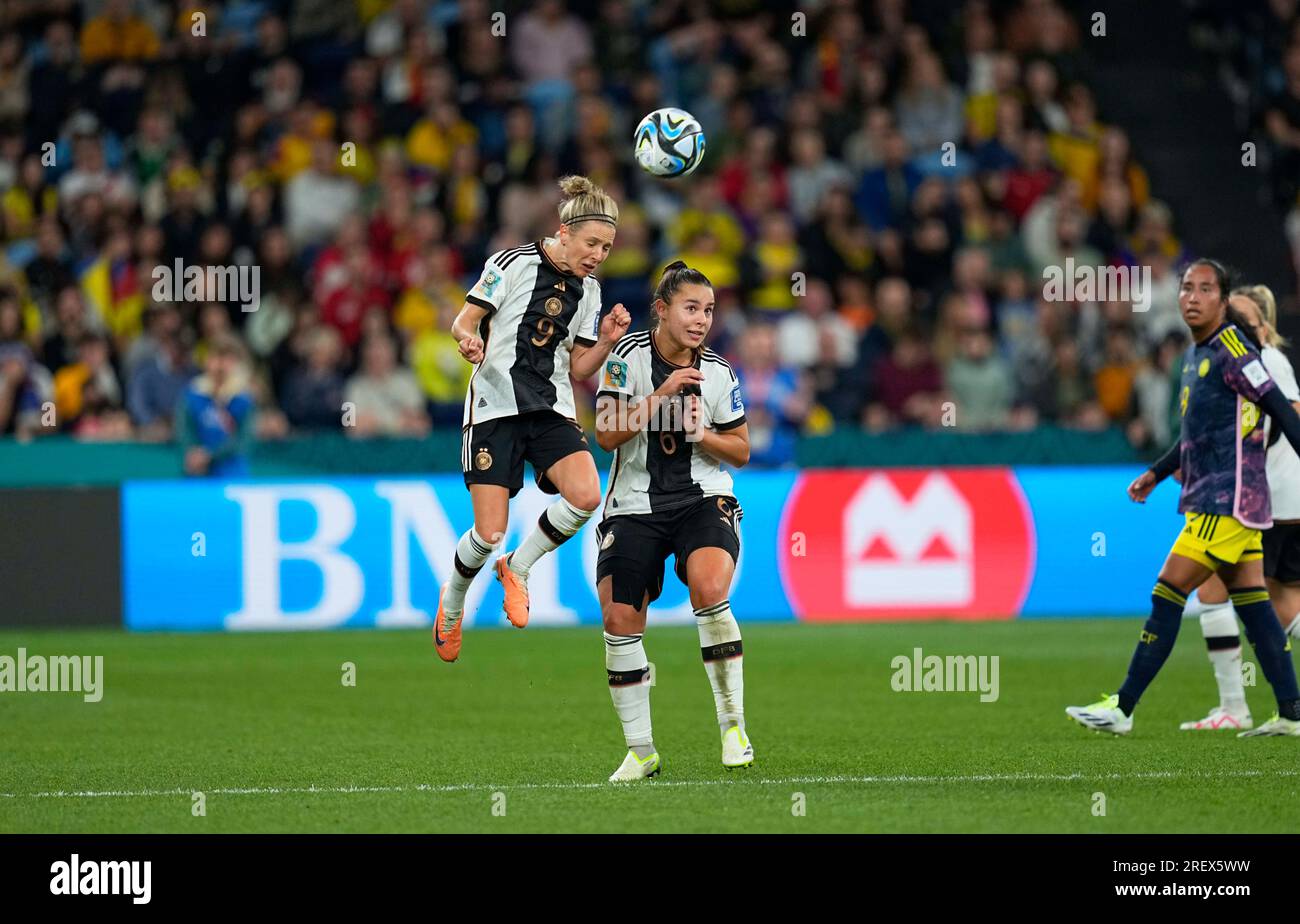 July 30 2023: Svenja Huth (Germany) and Daniela Montoya (Colombia ...