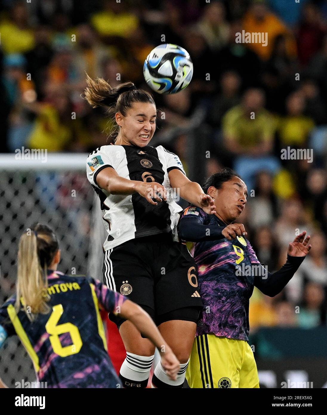 Sydney, Australia. 30th July 2023. Colombia stages an upset during the ...