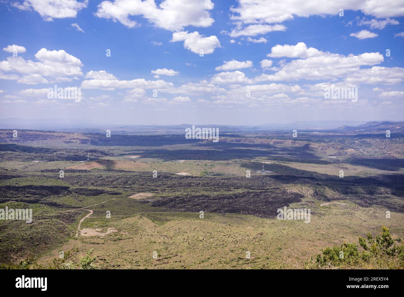 Menengai Crater is a massive shield volcano with one of the biggest ...