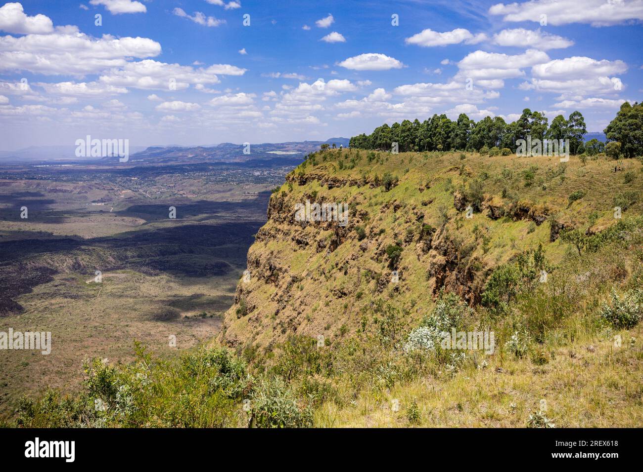 Menengai Crater is a massive shield volcano with one of the biggest ...