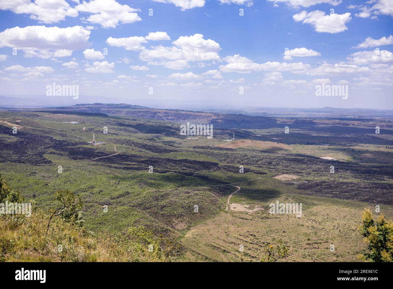 Menengai Crater is a massive shield volcano with one of the biggest ...