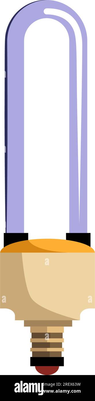 Fluorescent lamp flat icon Stock Vector Image & Art - Alamy