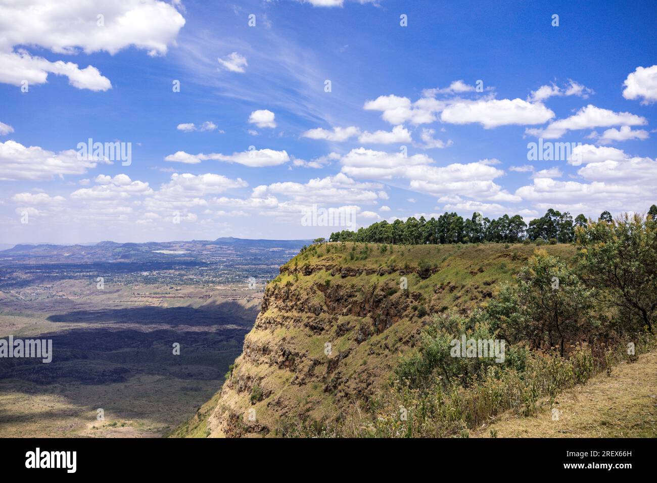 Menengai Crater is a massive shield volcano with one of the biggest ...