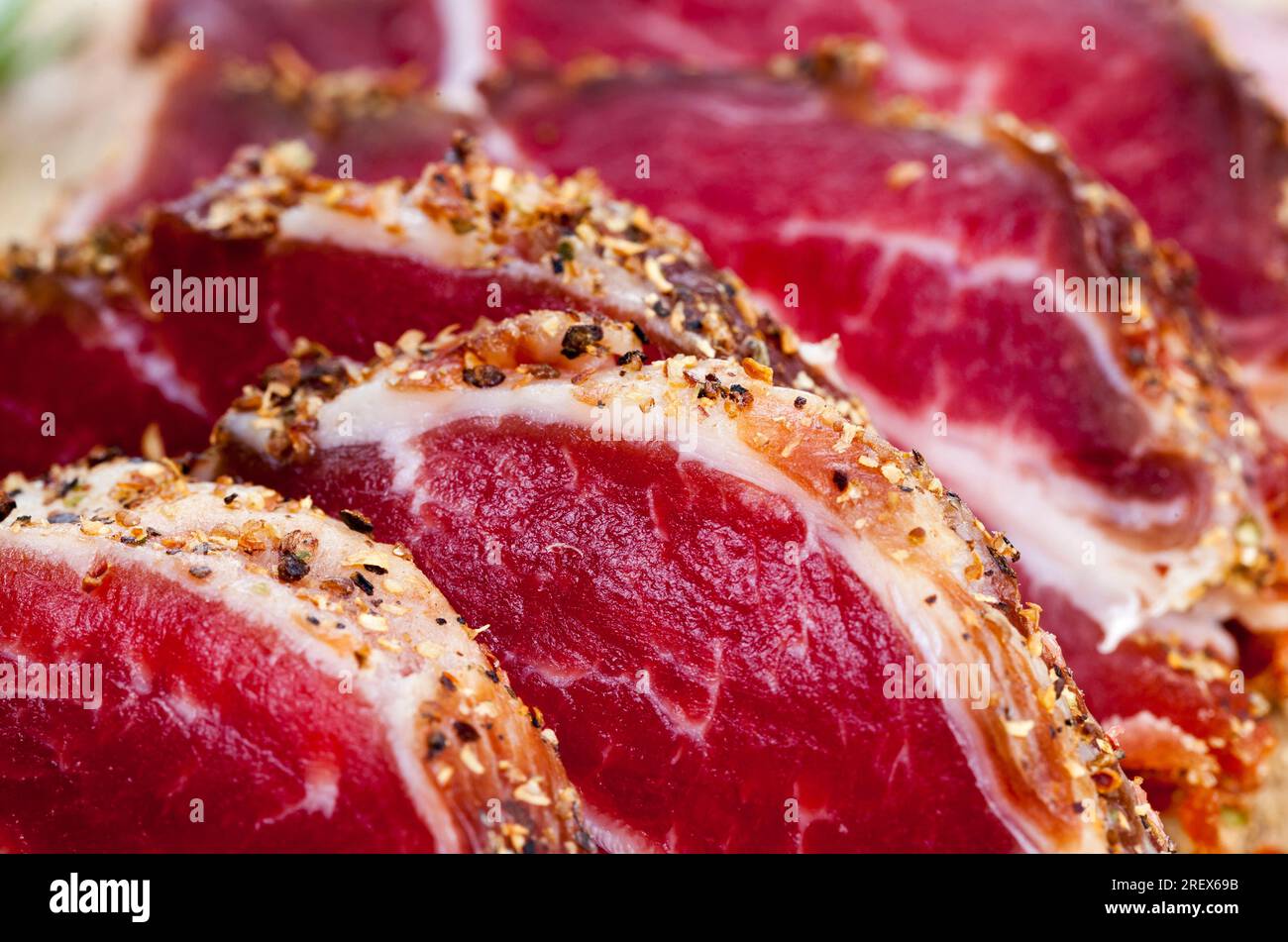 meat products prepared at the meat processing plant that are ready for ...