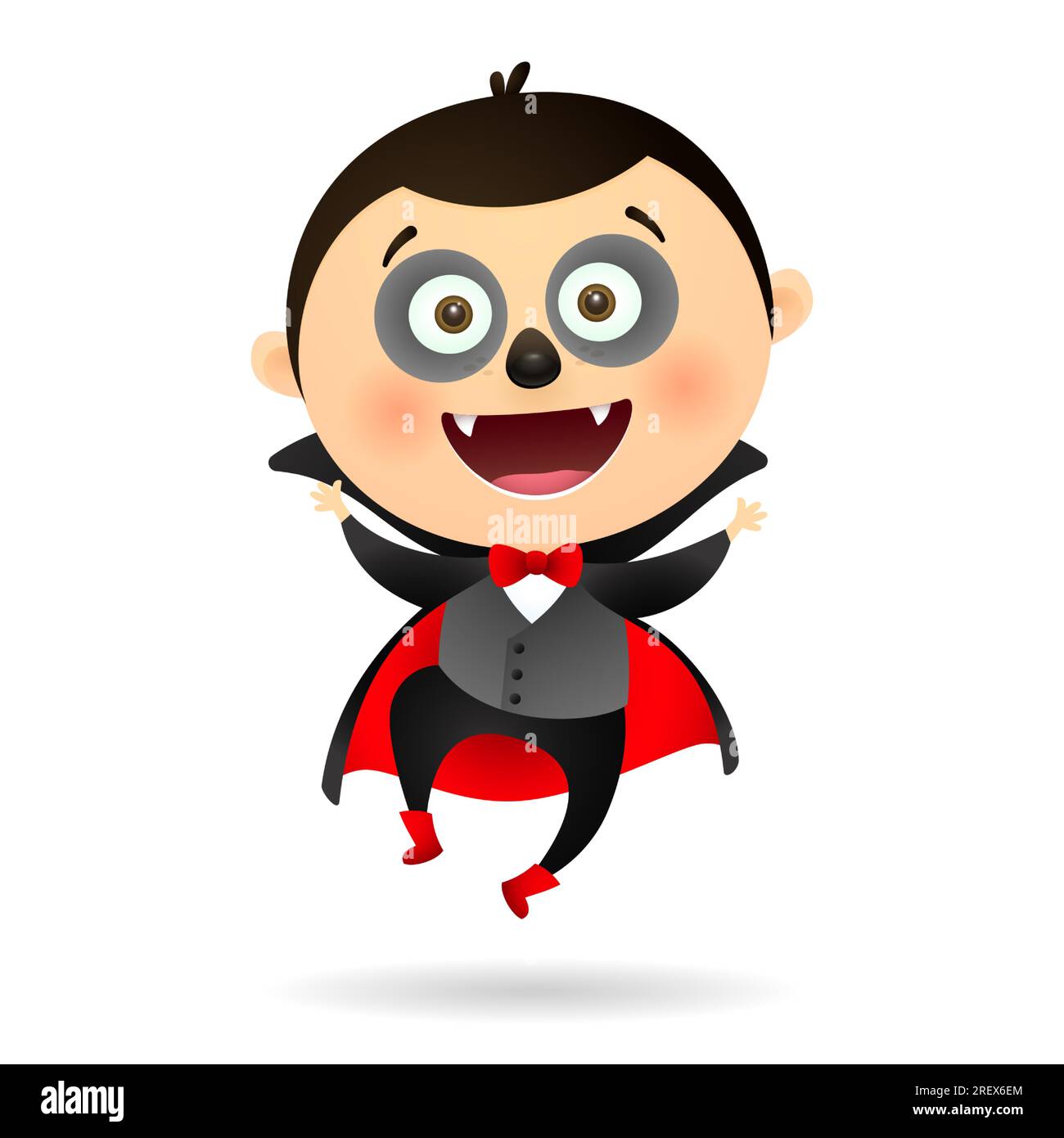 Happy funny vampire Stock Vector Image & Art - Alamy
