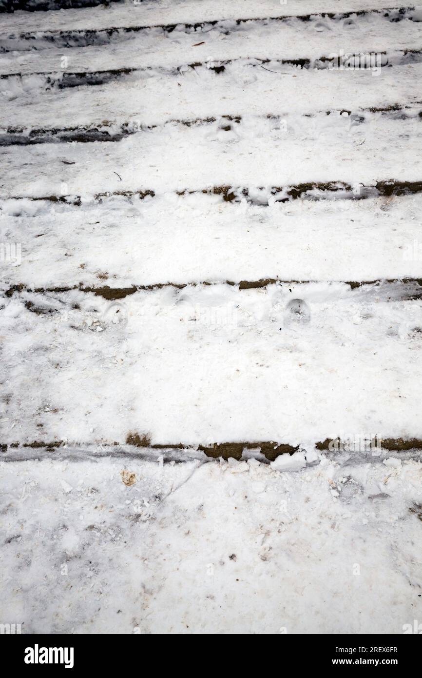 old stone staircase for the convenience of pedestrian traffic on ...