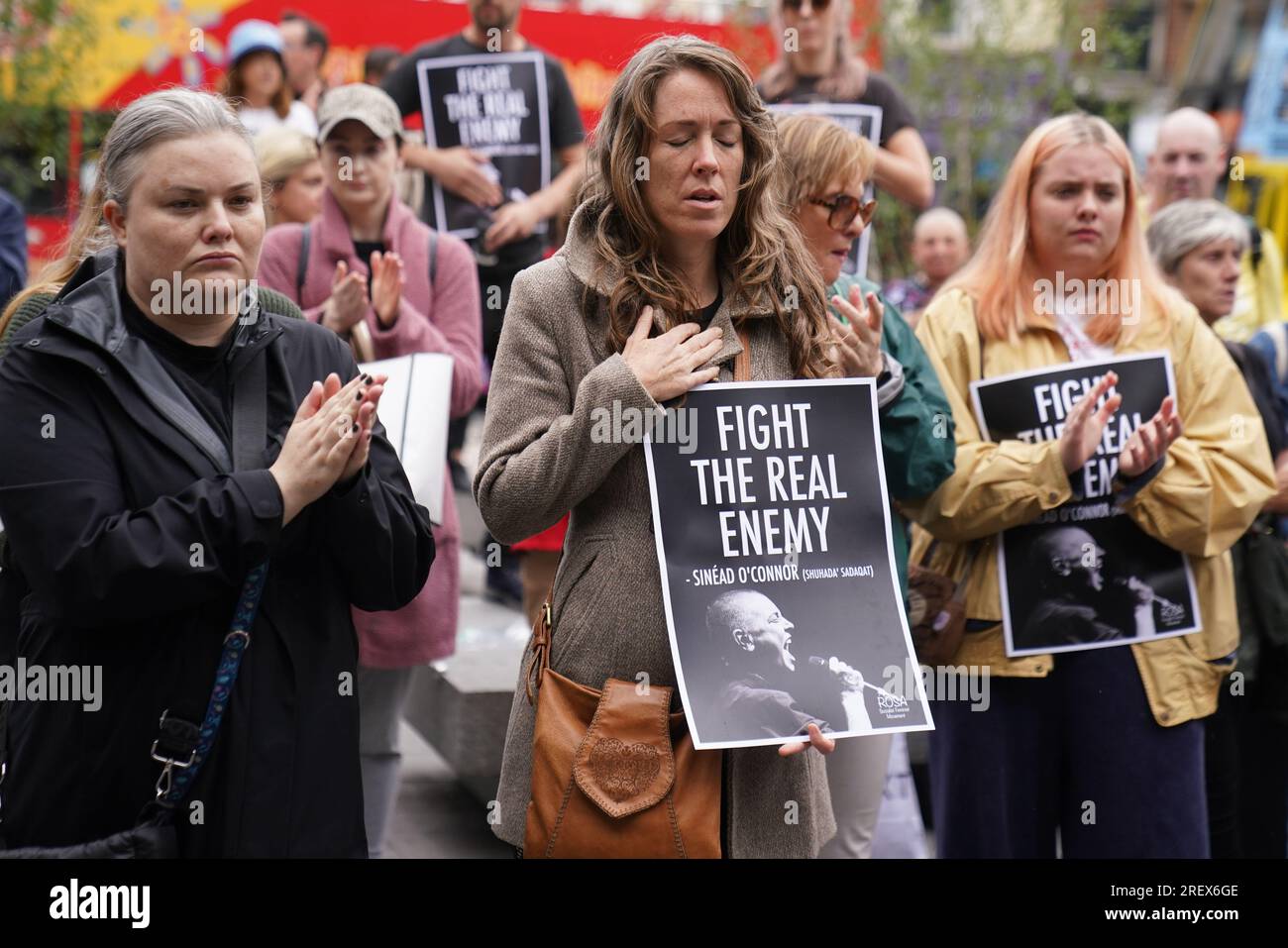 Fans at Barnardo Square in Dublin's city centre to sing in memory of ...