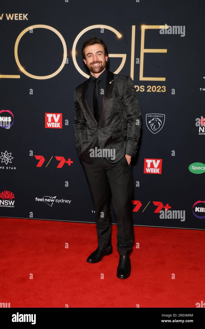 July 30, 2023: ADAM ROWLAND attends the 63rd TV WEEK Logie Awards at ...