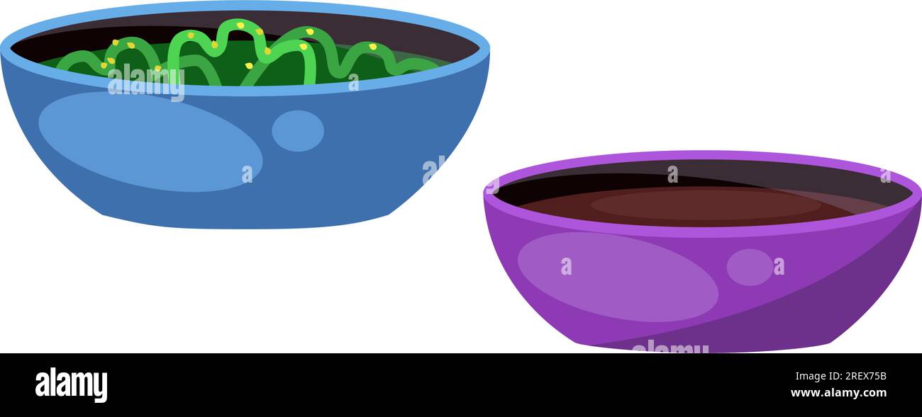 Wok menu soup icon Cut Out Stock Images & Pictures - Alamy