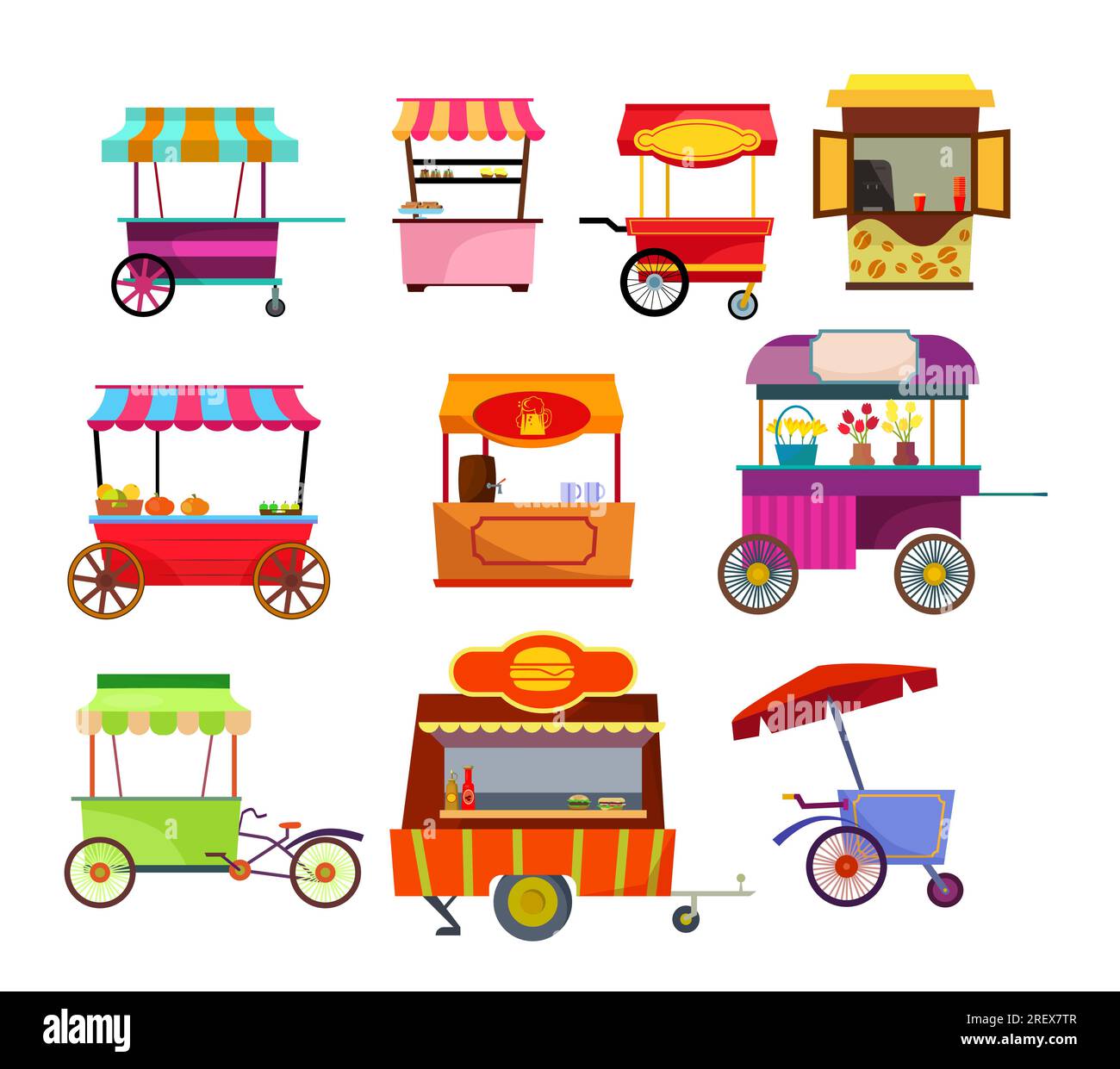 Vendor sign Cut Out Stock Images & Pictures - Alamy