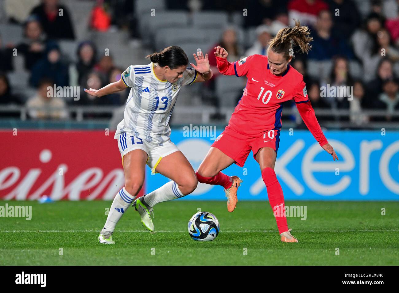 Auckland, New Zealand. 30th July, 2023. Angela Rachael Beard (L) of ...