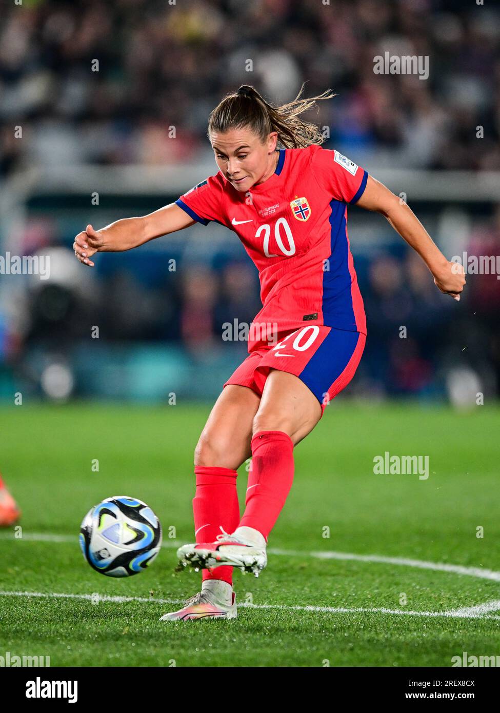 Auckland, New Zealand. 30th July, 2023. Emilie Bosshard Haavi of Norway ...
