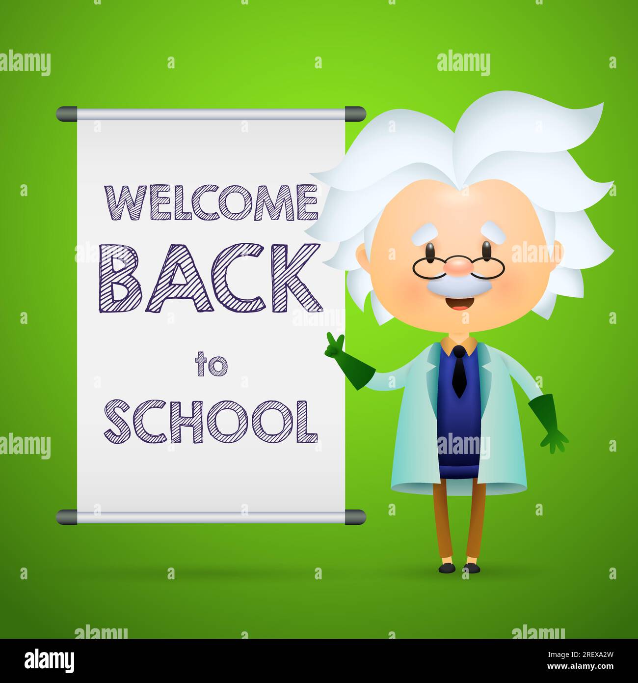 Welcome back to school posters design Stock Vector Image & Art - Alamy