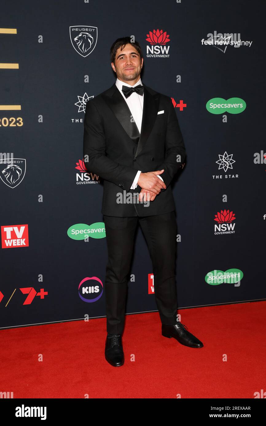 July 30, 2023: ETHAN BROWNE attends the 63rd TV WEEK Logie Awards at ...