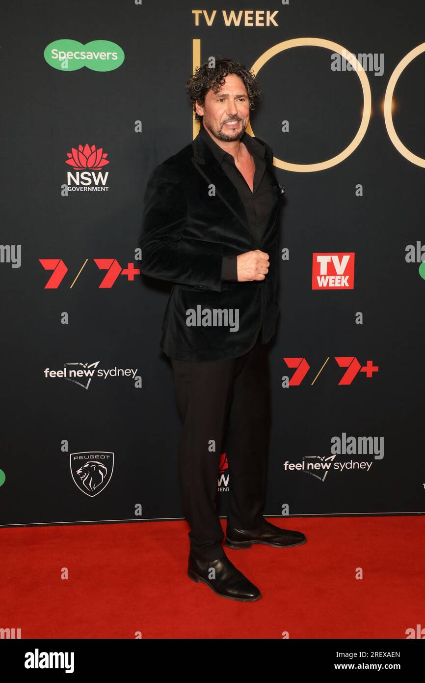 Sydney, Australia. 30th July 2023. Colin Fassnidge arrives on the red ...
