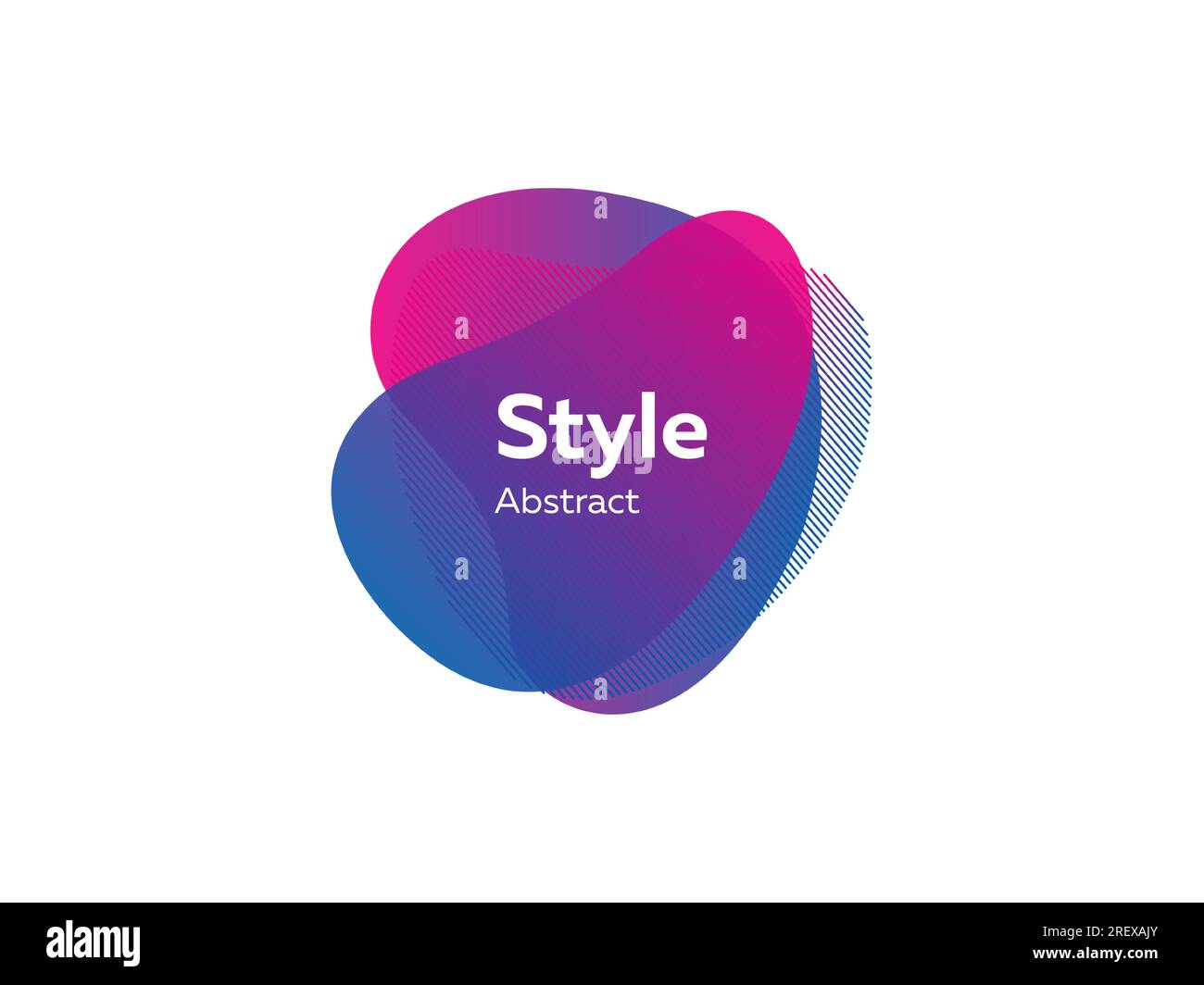 Liquid blue abstract element Stock Vector Image & Art - Alamy