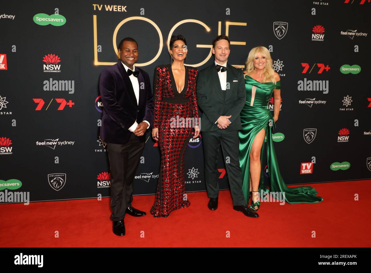 Sydney, Australia. 30th July 2023. Daniel Doody, Narelda Jacobs, Tristan MacManus and Angela ...