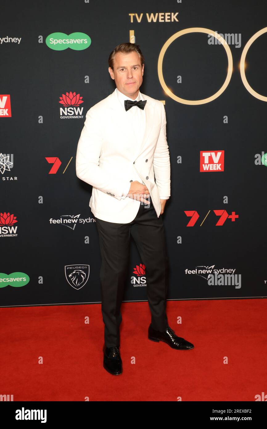 Sydney, Australia. 30th July 2023. Rodger Corser arrives on the red ...