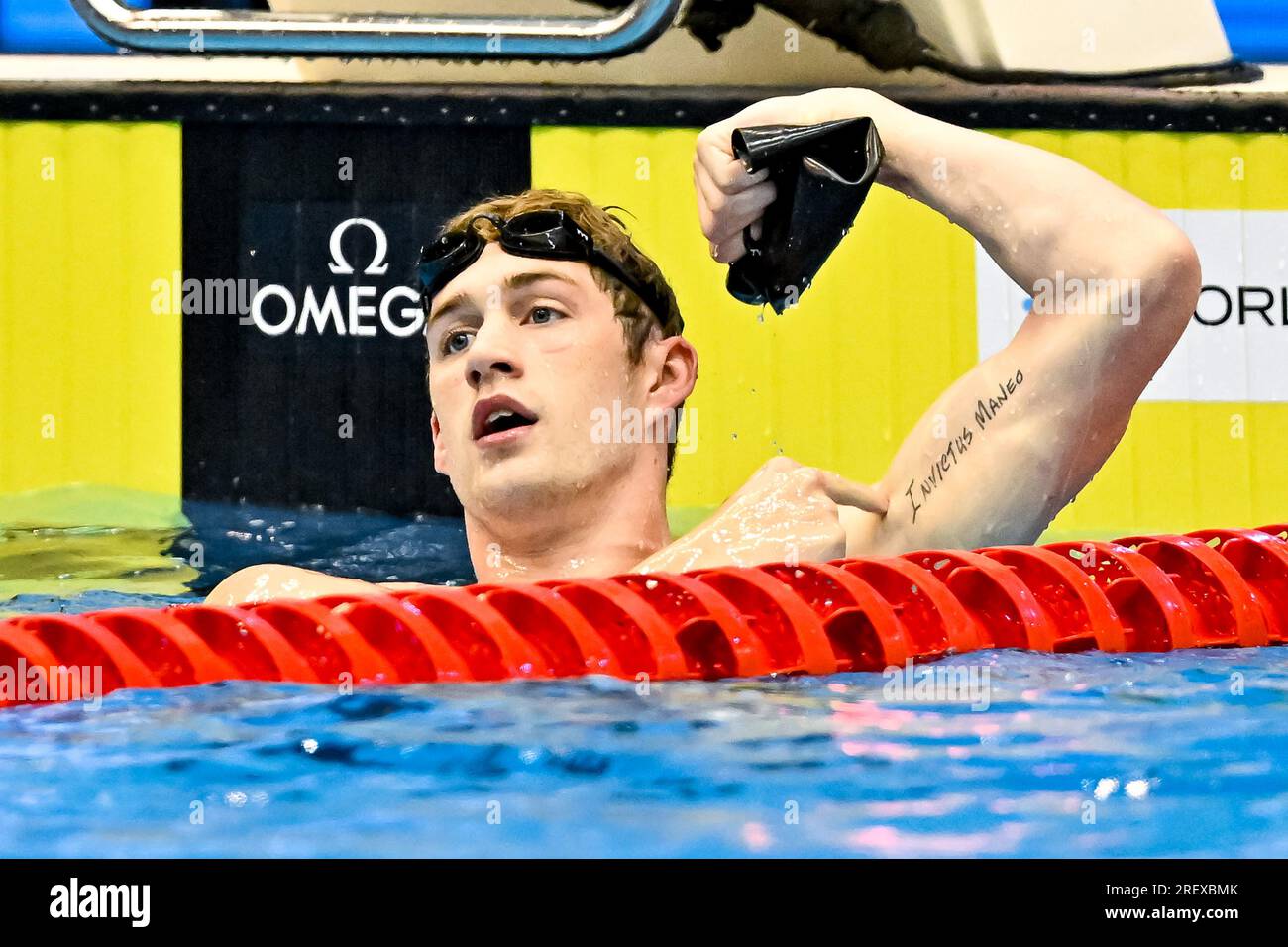 Fukuoka, Japan. 30th July, 2023. Hunter Armstrong of the United States ...
