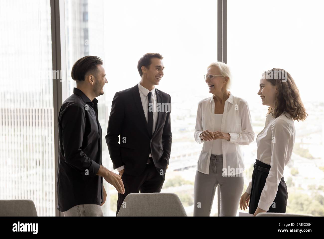 Group of people formal clothes hi-res stock photography and images - Alamy