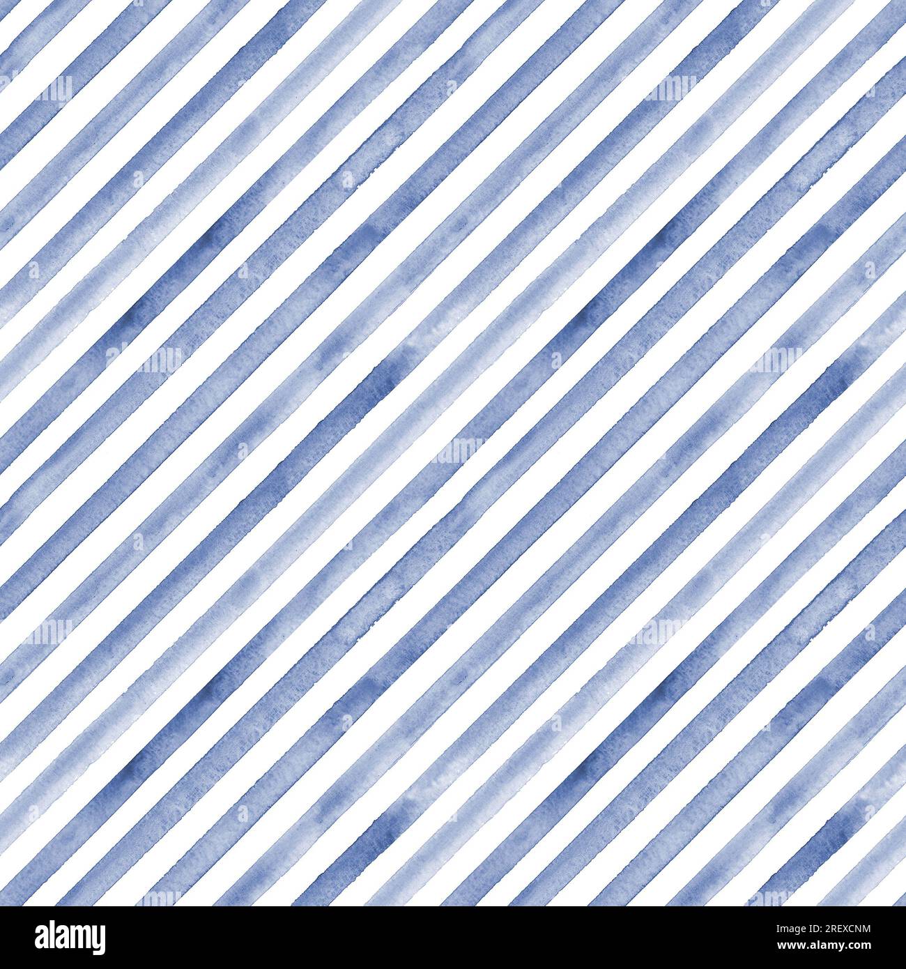 Watercolor blue diagonal stripes hi-res stock photography and images ...