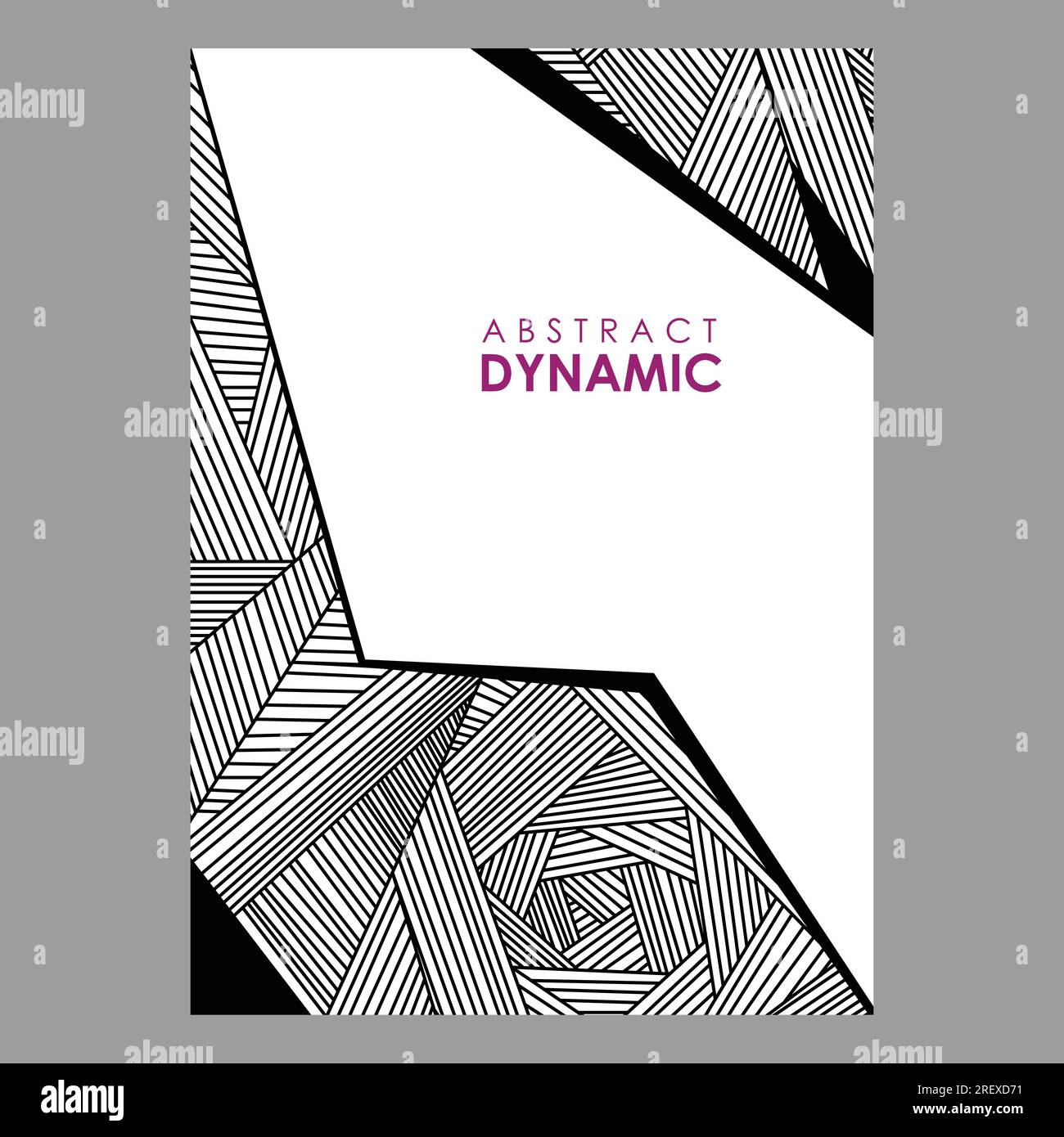 Abstract black and white background. Straight lines Stock Vector Image ...