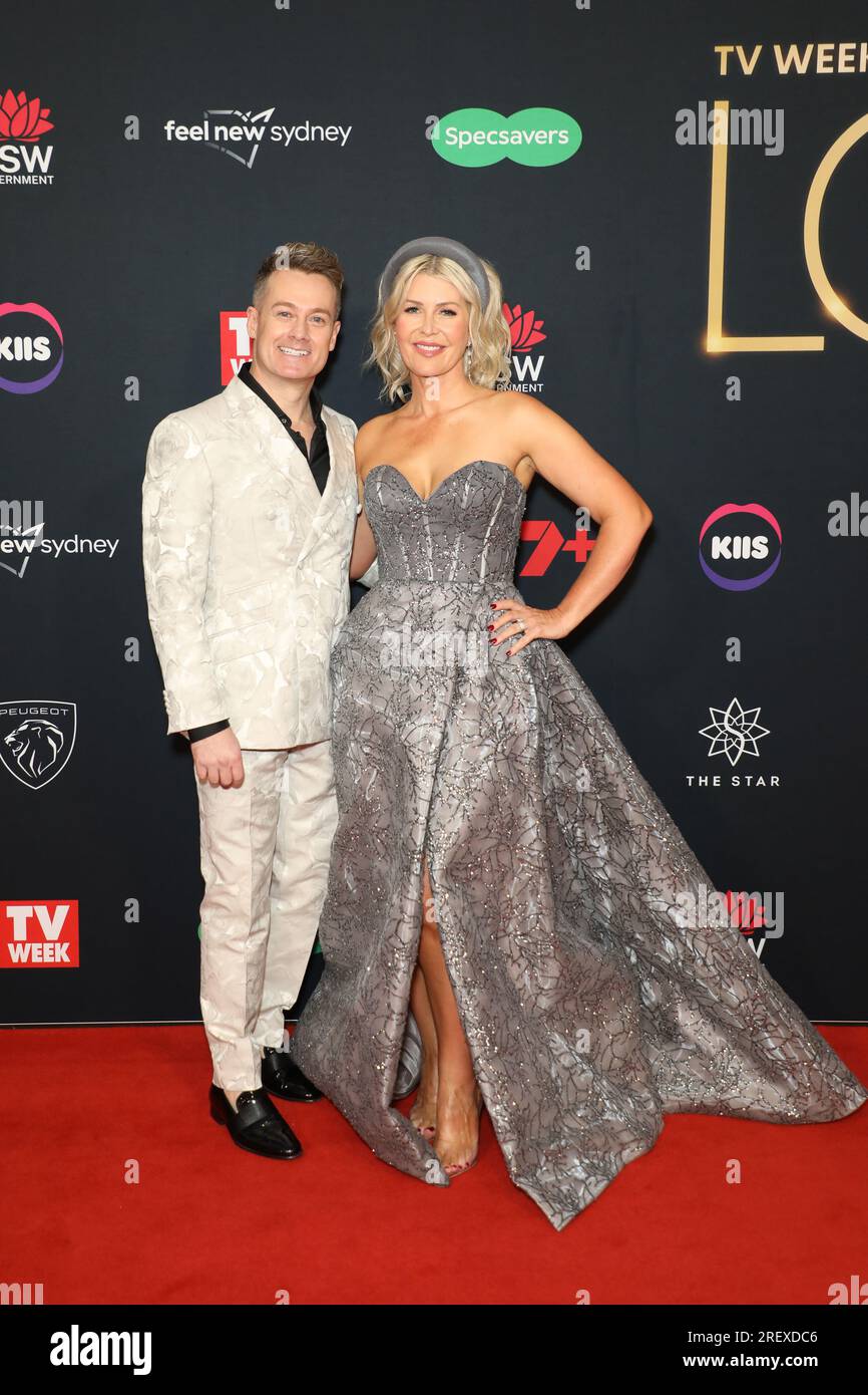 Sydney, Australia. 30th July 2023. Grant Denyer and Cheryl Denyer ...