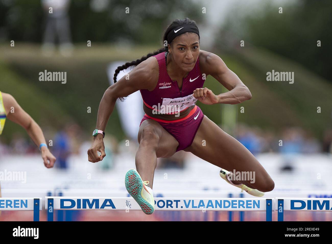 Brugge, Belgium. 30th July, 2023. Belgian Nafissatou Nafi Thiam ...