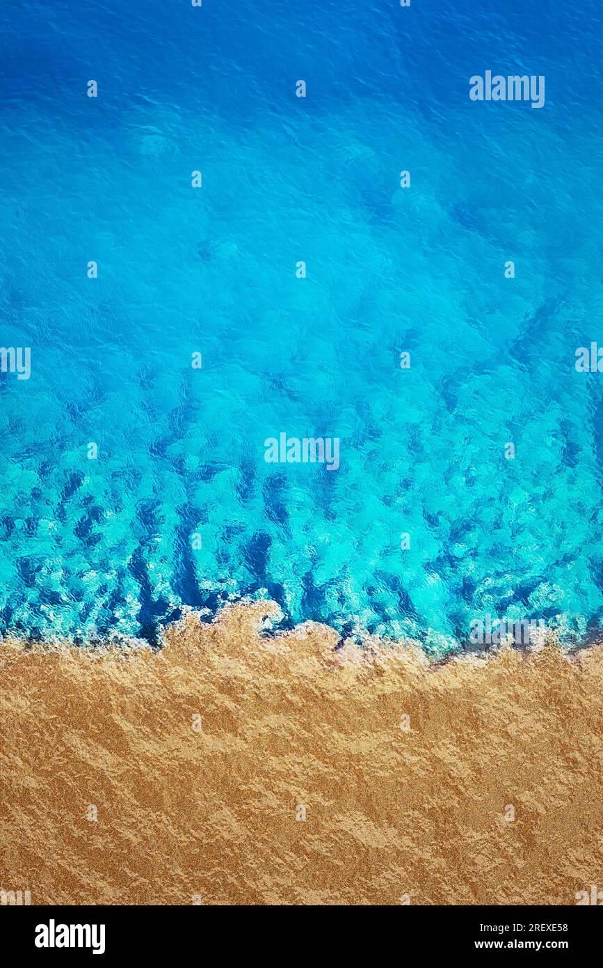 Aerial vertical drone view exotic hi-res stock photography and images ...