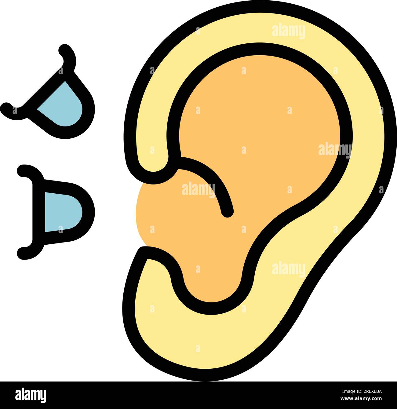 Noisy work environment Stock Vector Images - Alamy