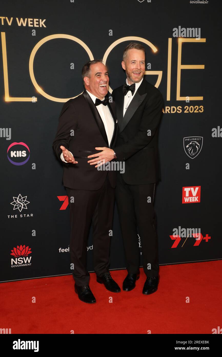 Sydney, Australia. 30th July 2023. Hamish Blake arrives on the red ...