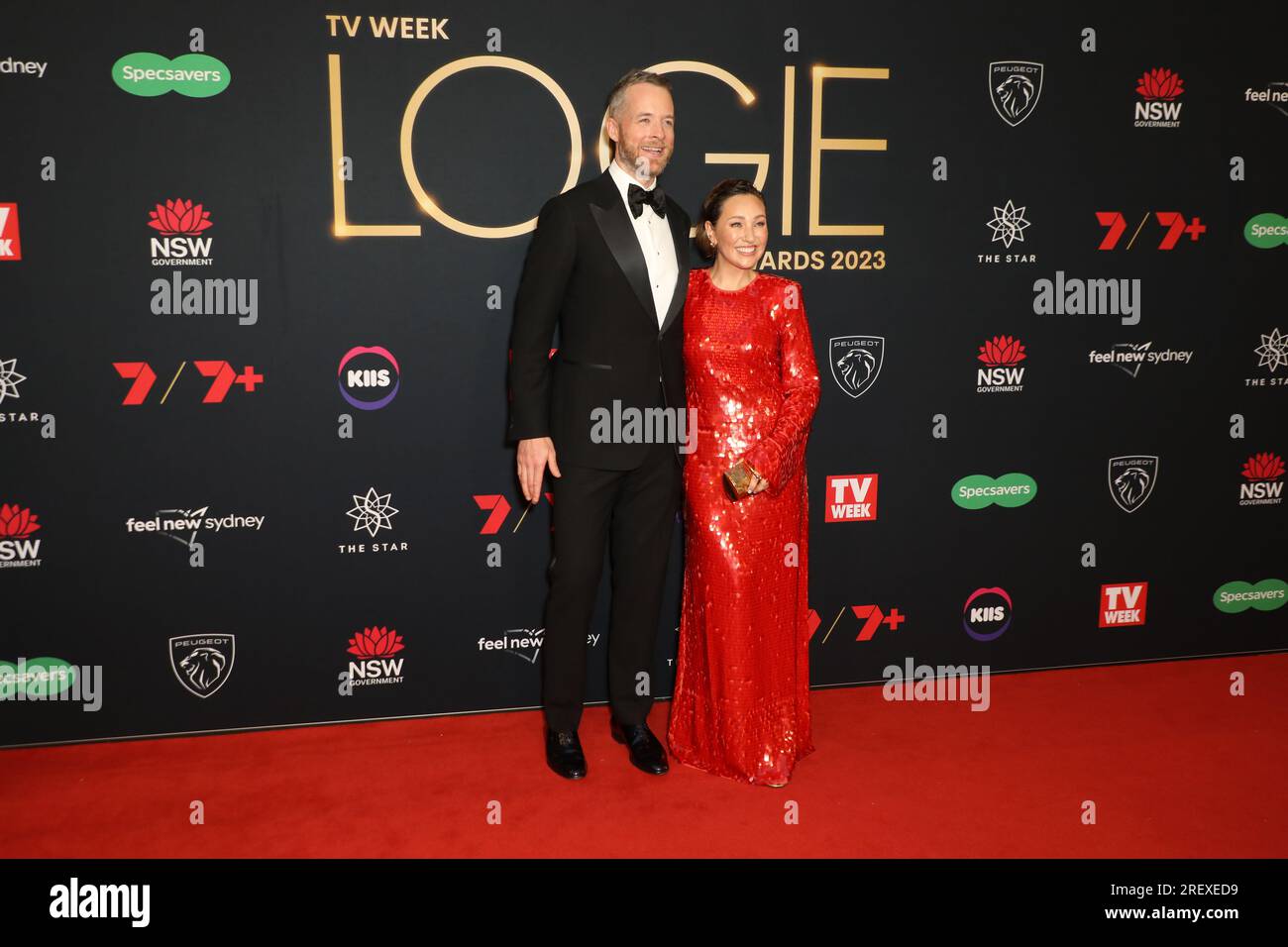 Sydney, Australia. 30th July 2023. Hamish Blake and Zoë Foster Blake ...