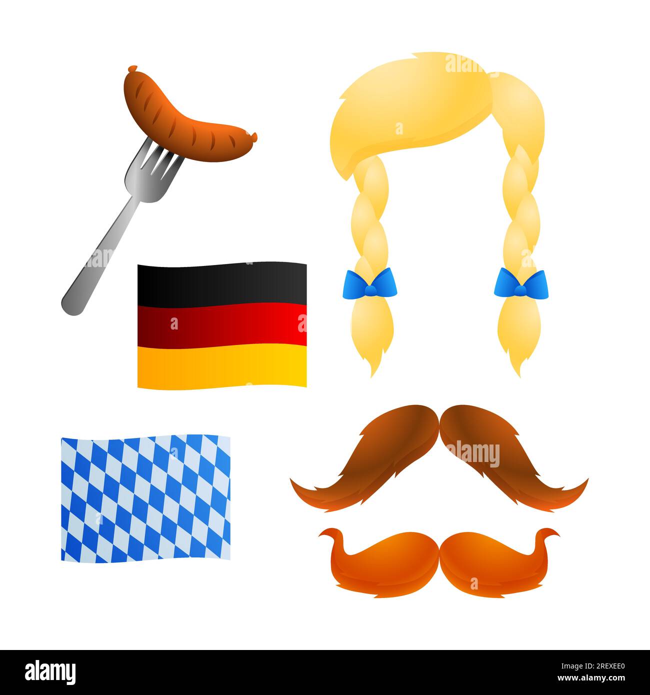 German national symbols Stock Vector Images - Alamy