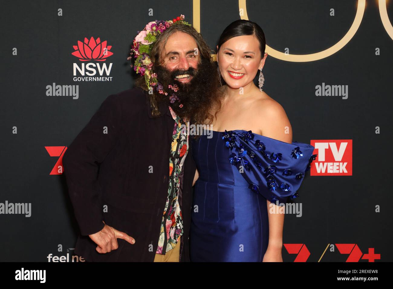 Sydney, Australia. 30th July 2023. Costa Georgiadis and Tammy Huynh ...