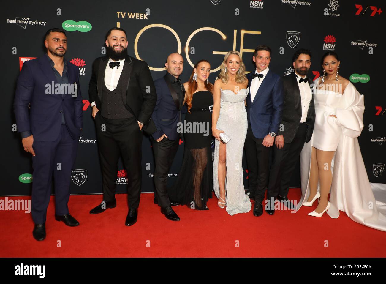 Sydney, Australia. 30th July 2023. The cast of The Block, L-R: Omar and Oz, tbc, tbc, tbc, tbc ...