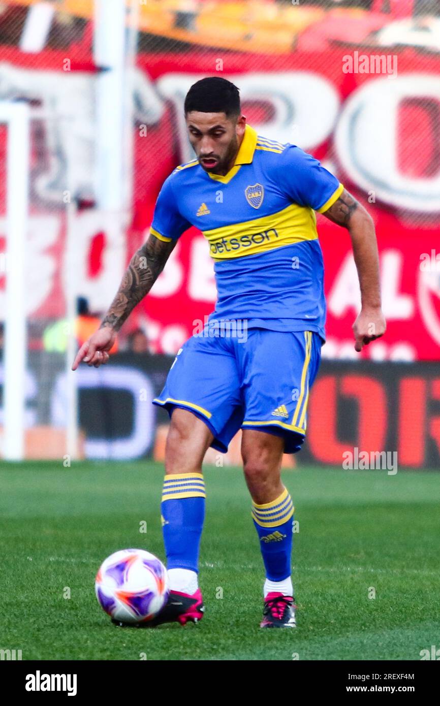 Buenos Aires, Argentina. 29th July, 2023. Alan Varela of Boca Juniors ...