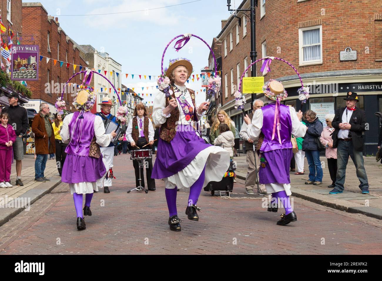 The Rochester Sweeps festival Stock Photo - Alamy