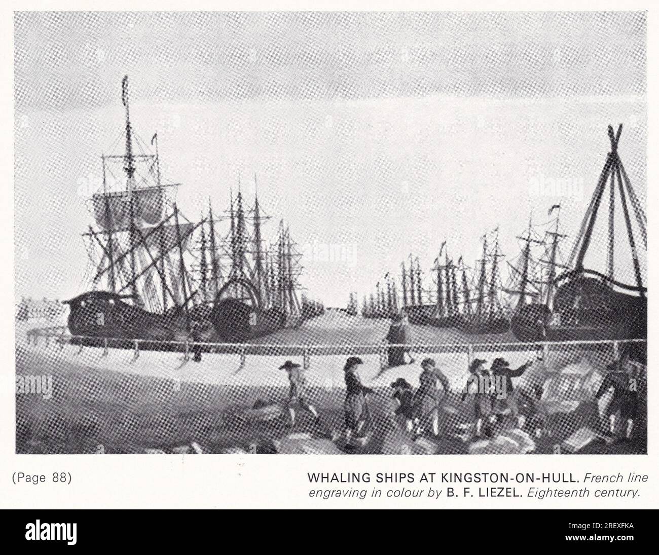 Whaling ships at Kingston-On-Hull Stock Photo - Alamy