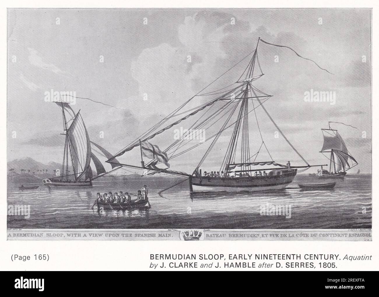 18th century sailing Cut Out Stock Images & Pictures - Alamy