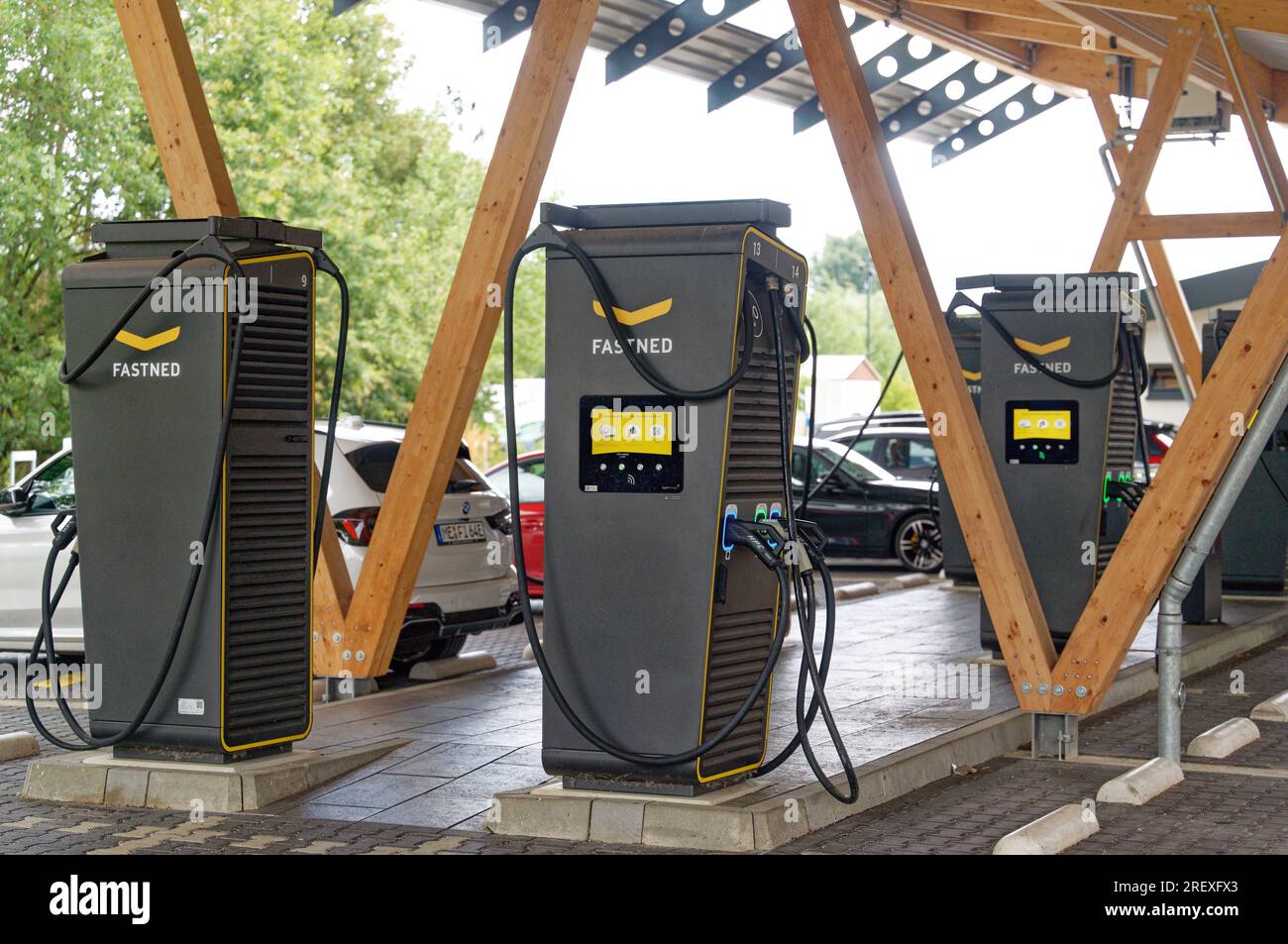 PRODUCTION - 30 July 2023, North Rhine-Westphalia, Cologne: Fast ...