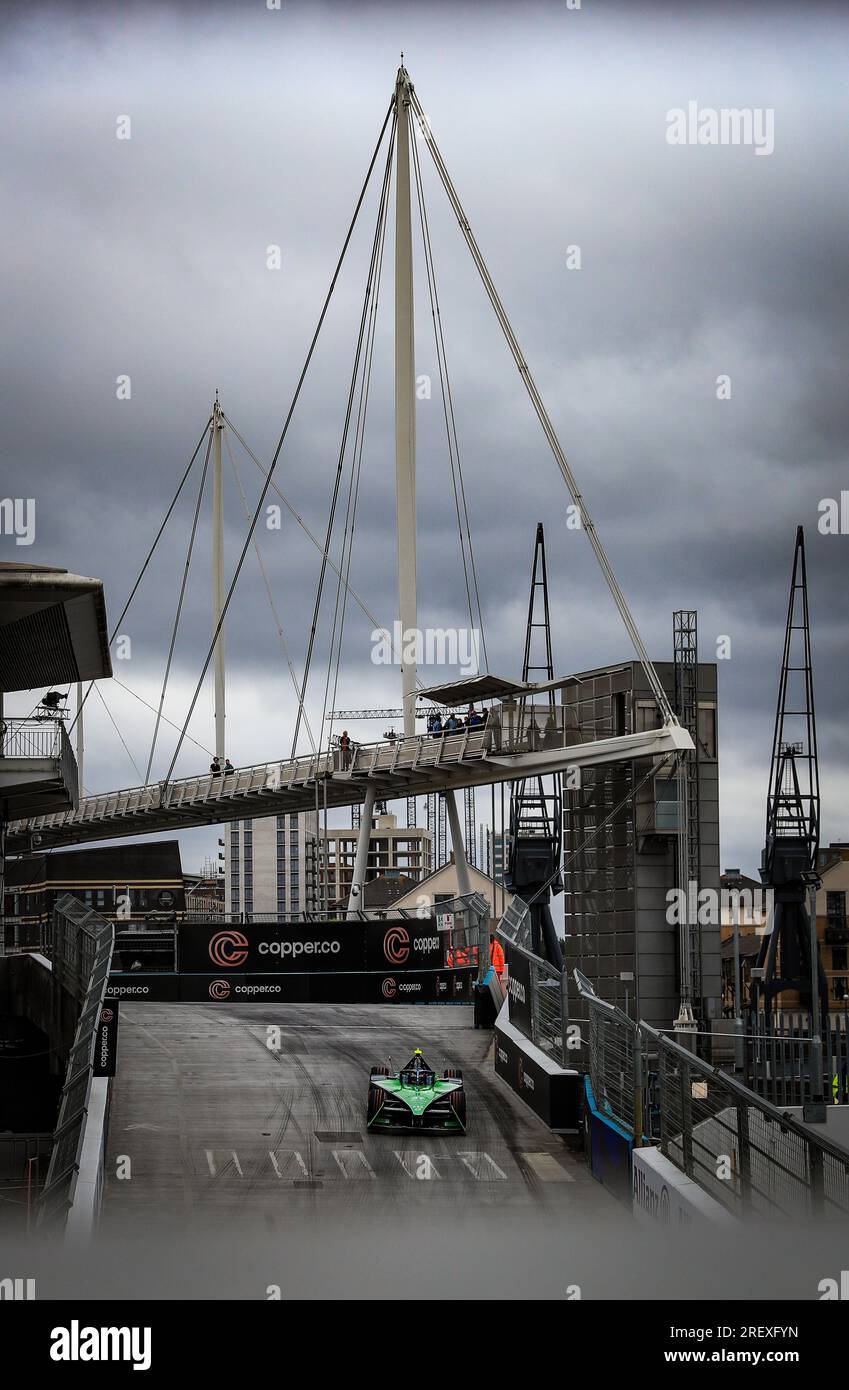 Envision Racing's Nick Cassidy during qualifying on day two of the 2023 ...