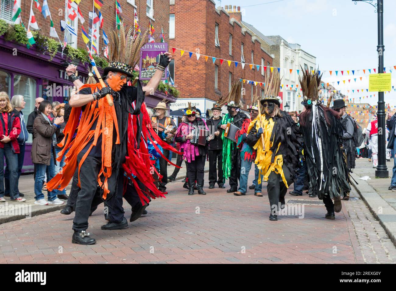 The Rochester Sweeps festival Stock Photo - Alamy