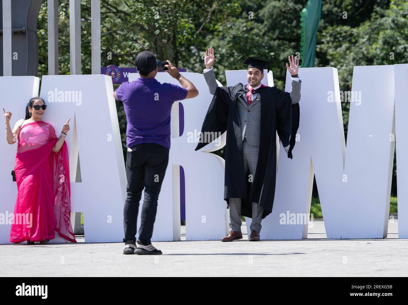 Graduation at Warwick University 2023 Stock Photo - Alamy