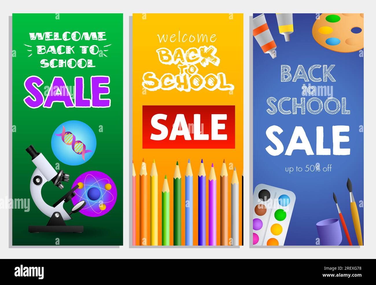 Colorful pencils paint brushes Stock Vector Images - Alamy