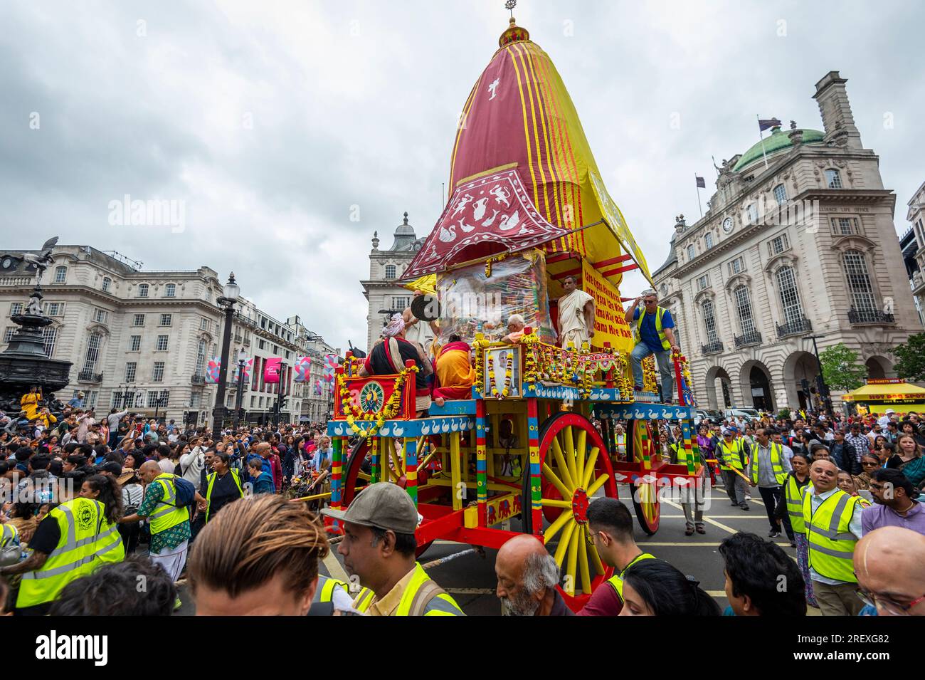 Iskcon devotee hi-res stock photography and images - Alamy