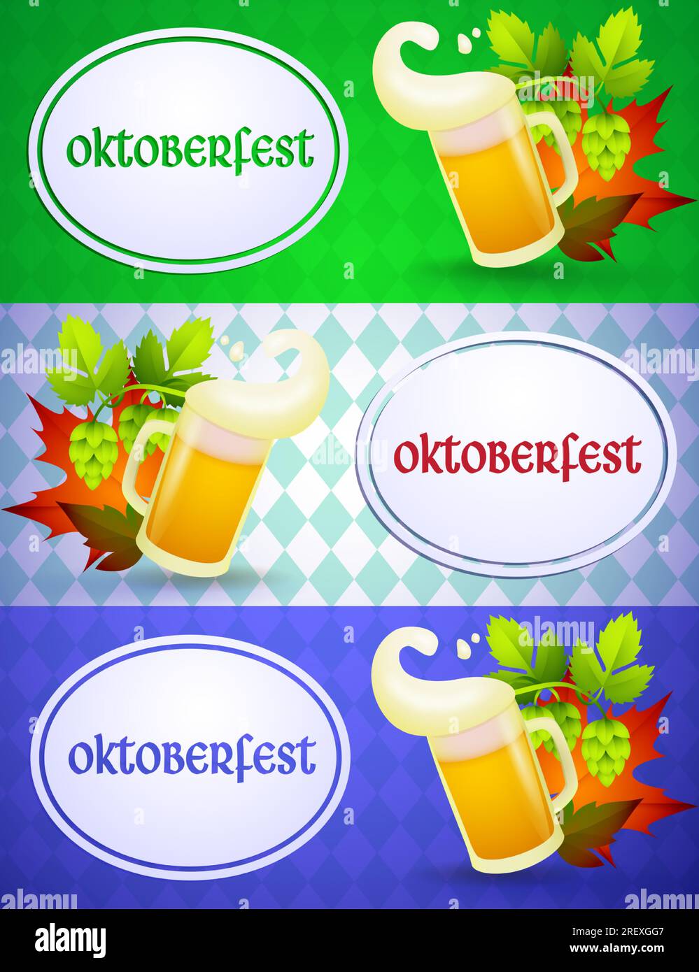 Logo lettering bavarian on Stock Vector Images - Alamy