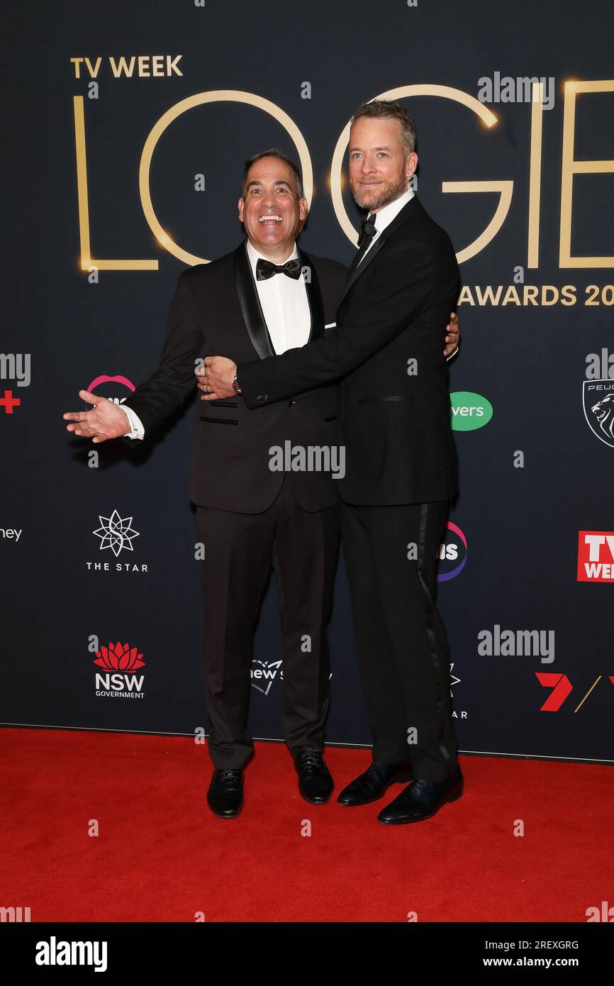 July 30, 2023: RYAN MCNAUGHT and HAMISH BLAKE attends the 63rd TV WEEK ...