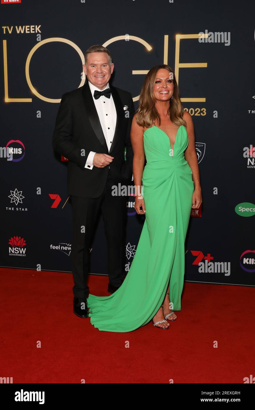 July 30, 2023: MICHAEL USHER and ANGELA COX attends the 63rd TV WEEK ...